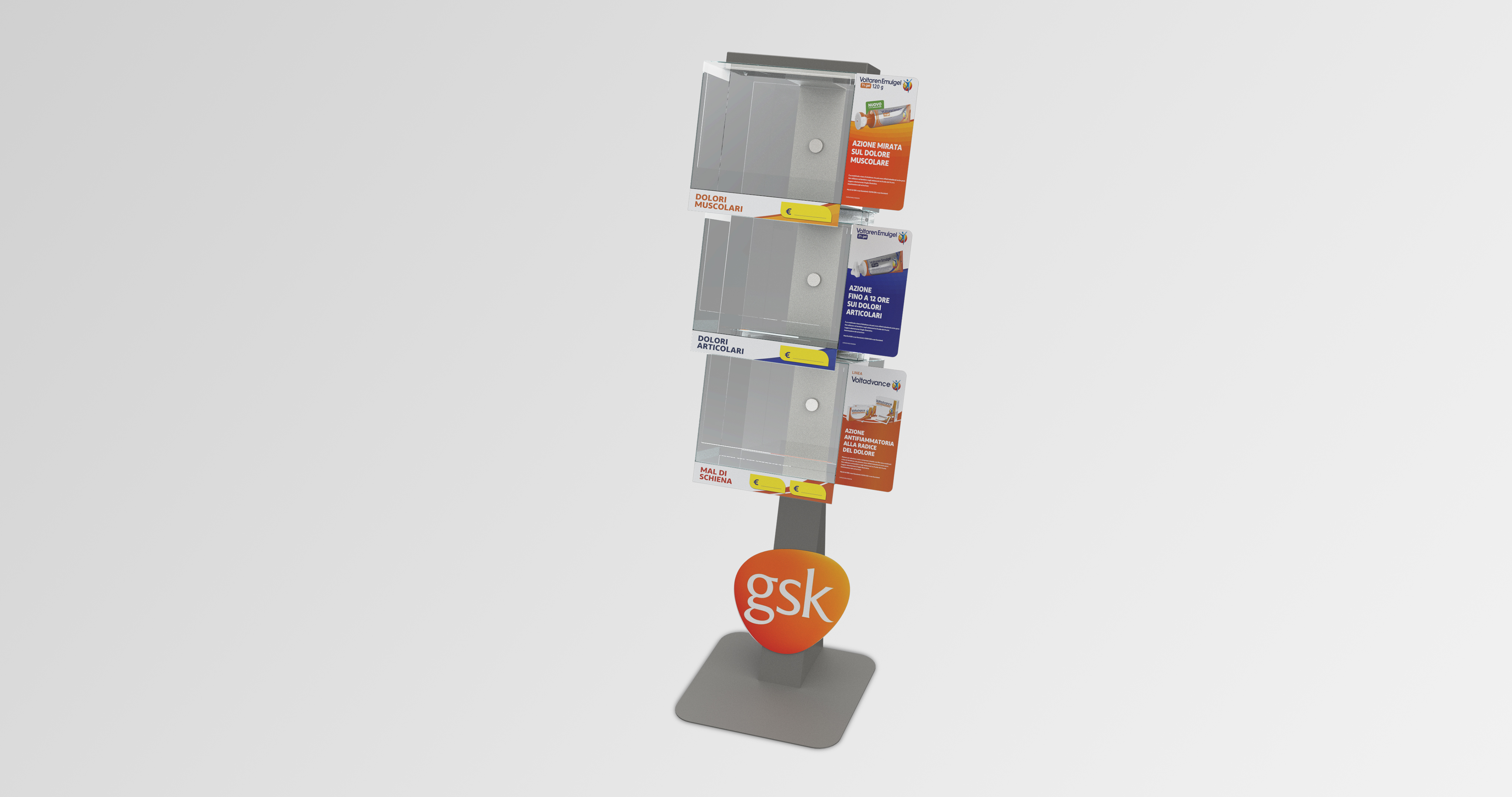 Eurodisplay - Display Permanent Pharma GSK - Retail Institute Italy